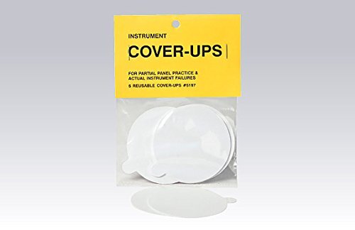 Instrument Cover Ups - Round Style Covers (5 Pack) for IFR Panel ...