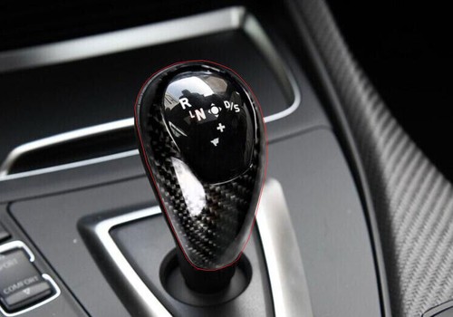 For BMW M3 M4 F82 2015-20 Dry Carbon Fiber Middle Console Gear Shift ...
