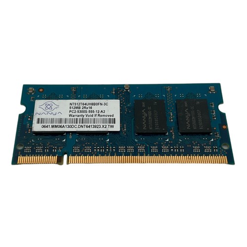 Nanya NT512T64UH8B0FN-3C 512MB DDR2 PC2-5300S 667MHZ 200-Pin Laptop ...