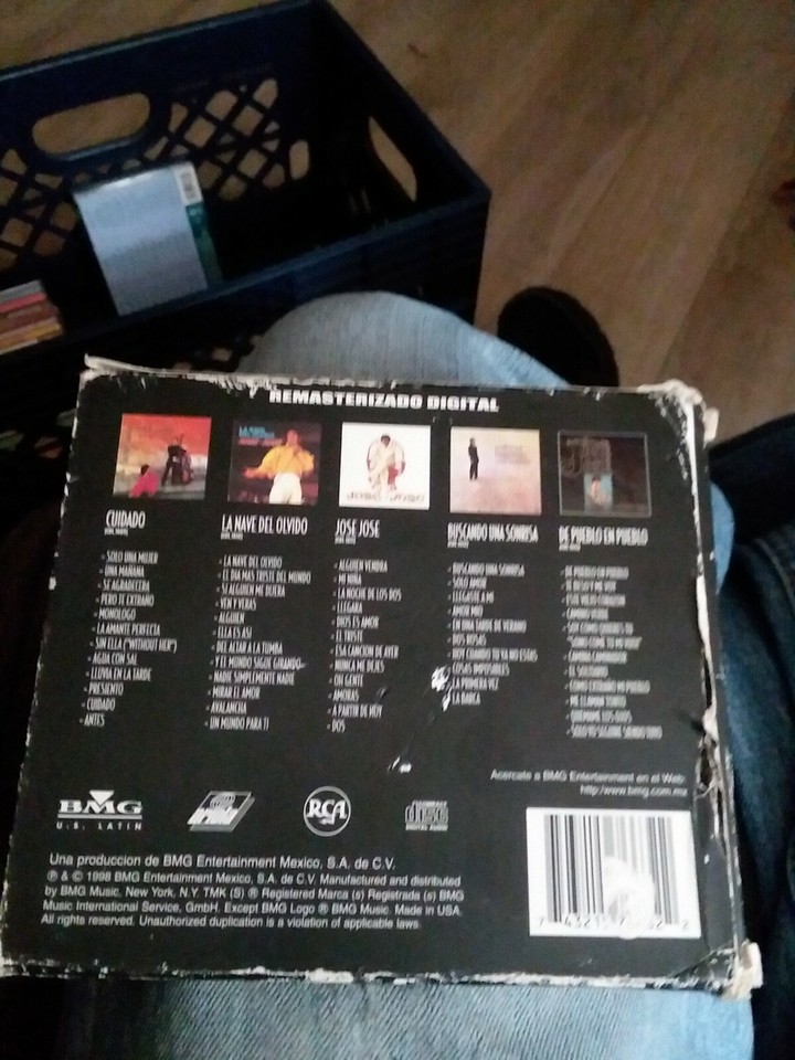 JOSE JOSE 5 DISC CD BOX SET 35 ANIVERSARIO | eBay