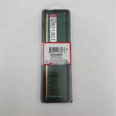 New Kingston 8GB DDR4 SDRAM Memory Module - 8 GB (1 x 8 GB) KCP426NS8/8 ...