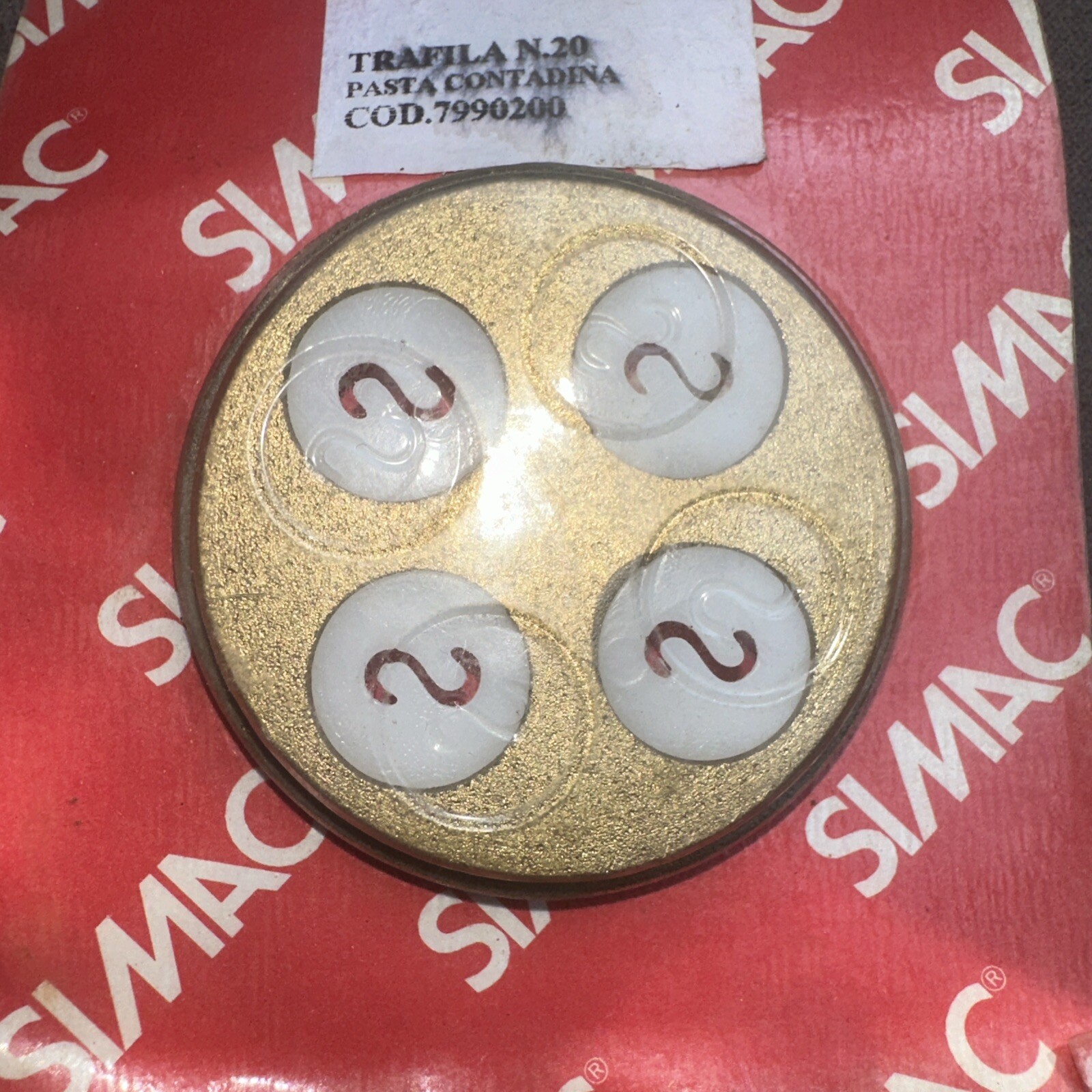 Simac Pastamatic Accessory Die Macaroni N°14 PM1000 PM1400 SC7991140 | eBay