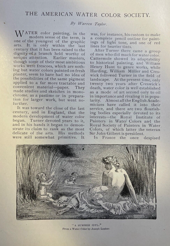1892 American Water Color Society | eBay