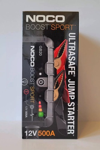 NOCO Boost Sport GB20 500A 12V UltraSafe Portable Lithium Battery Jump ...