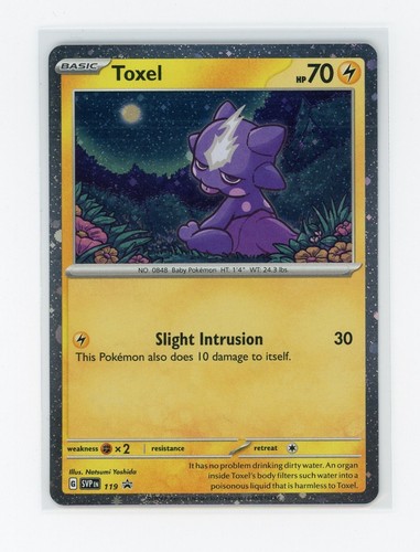 Pokémon TCG - Toxel SVP119 - Scarlet & Violet Promos - Holo | eBay