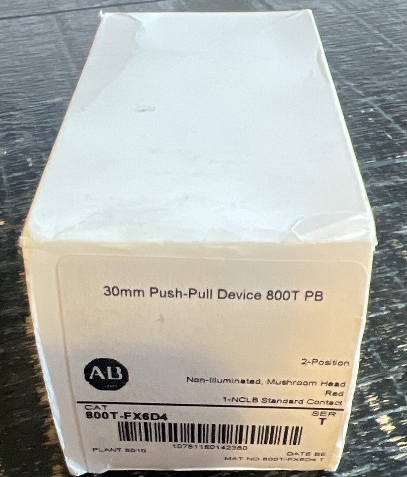Allen Bradley 800T-FX6D4 push button switch | eBay