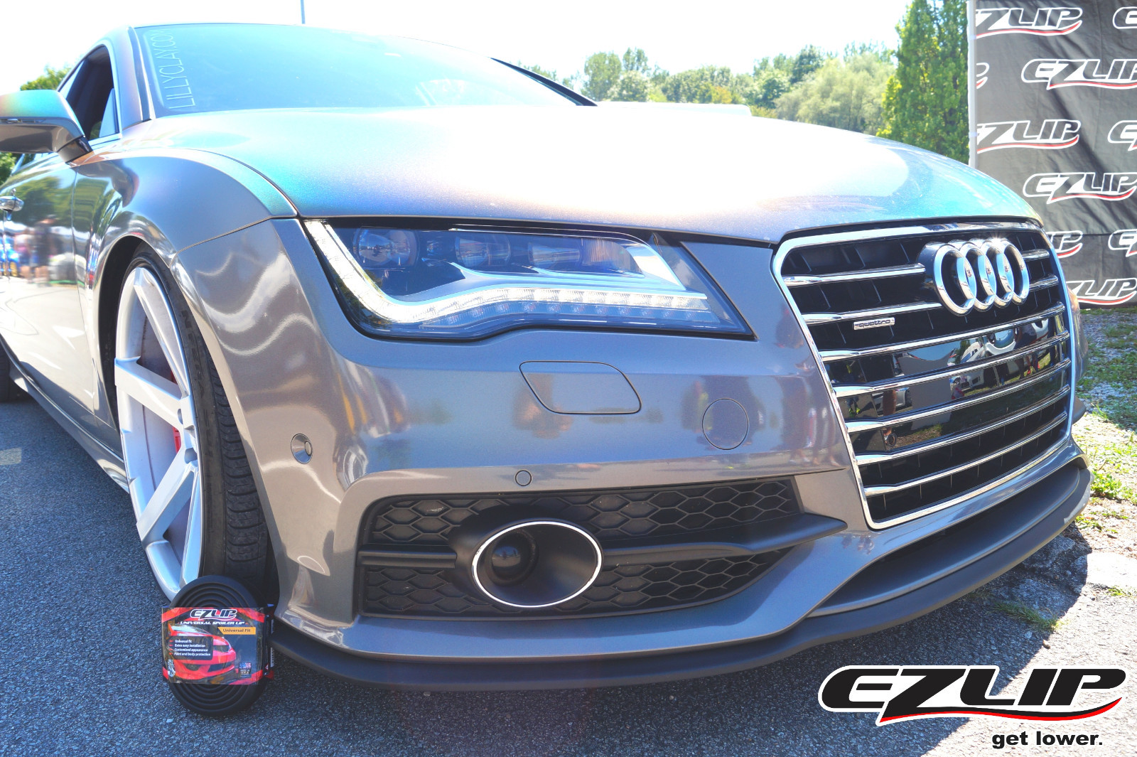 EZ-LIP Spoiler Spoilerlippe Lippe Frontspoiler passend für AUDI A4 S4 ...