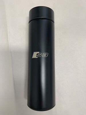 Audi S3 Hot Water Thermos Flask With Thermometer (Black) | eBay