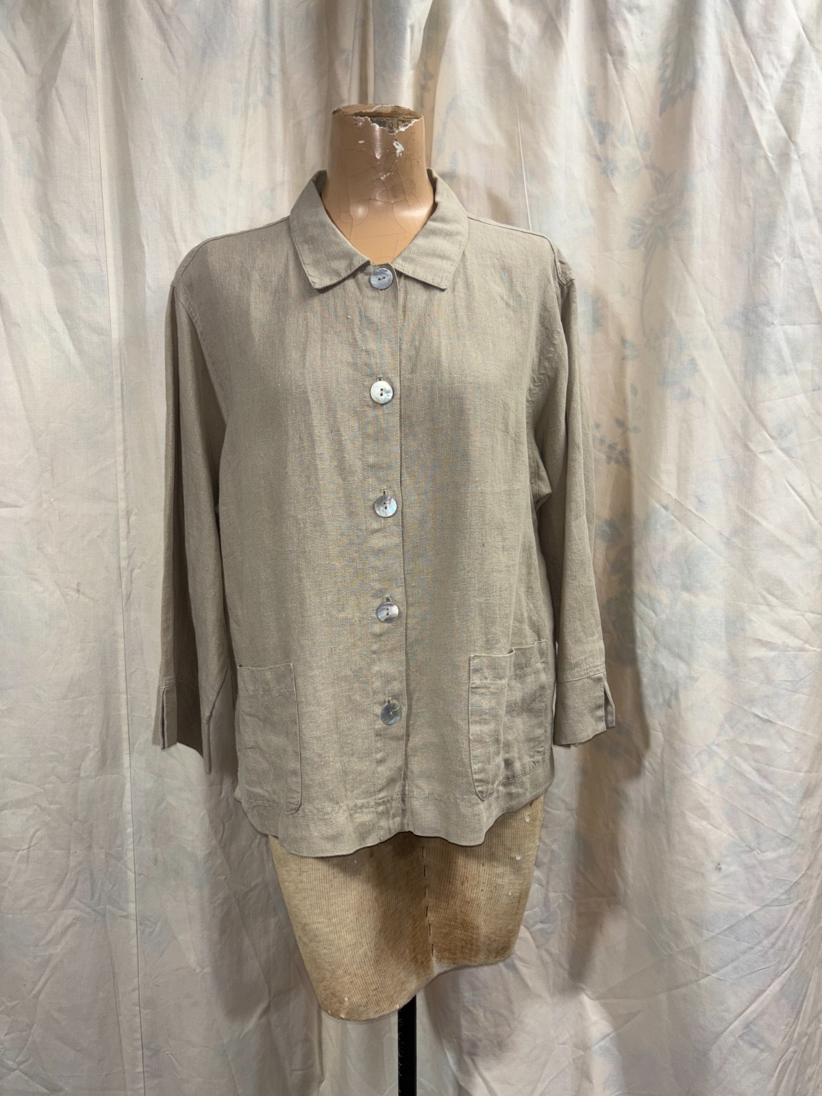 Vintage Carol Anderson Collection Classic Linen Jacke… - Gem