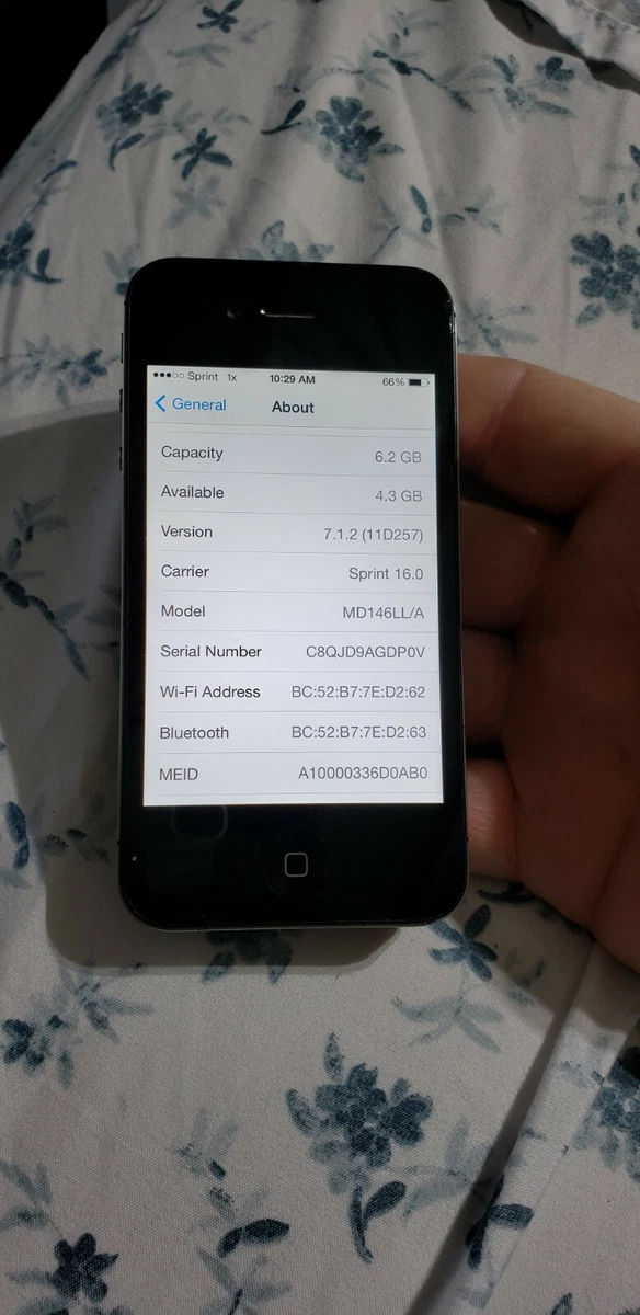 Sprint Iphone 4 User Manual