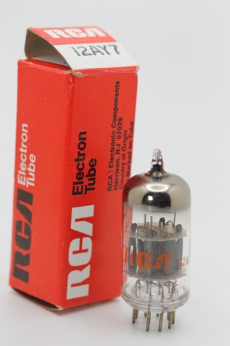 BEST NOS RCA 12AY7 PLATINUM LOWNOISE AMPLITREX TESTED TUBE for FENDER ...