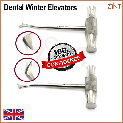 Set Of 2 Winter Elevators Dental Surgery Root Tooth elevator Surgical Lab Tools | eBay