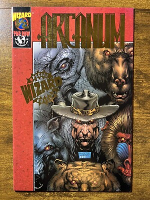 ARCANUM #01/2 WIZARD GOLD FOIL VARIANT IMAGE TOP COW COMICS 1997 | eBay