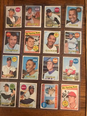 Harrelson All Star 1969 Topps Baseball Card (Sale Is For Card In Title ...