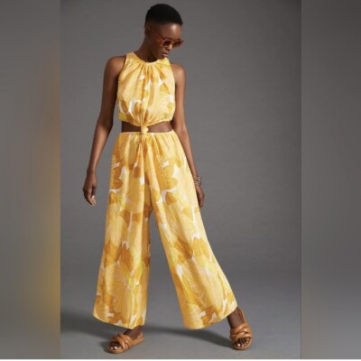Anthropologie Faithfull The Brand Majorie Jumpsuit | eBay