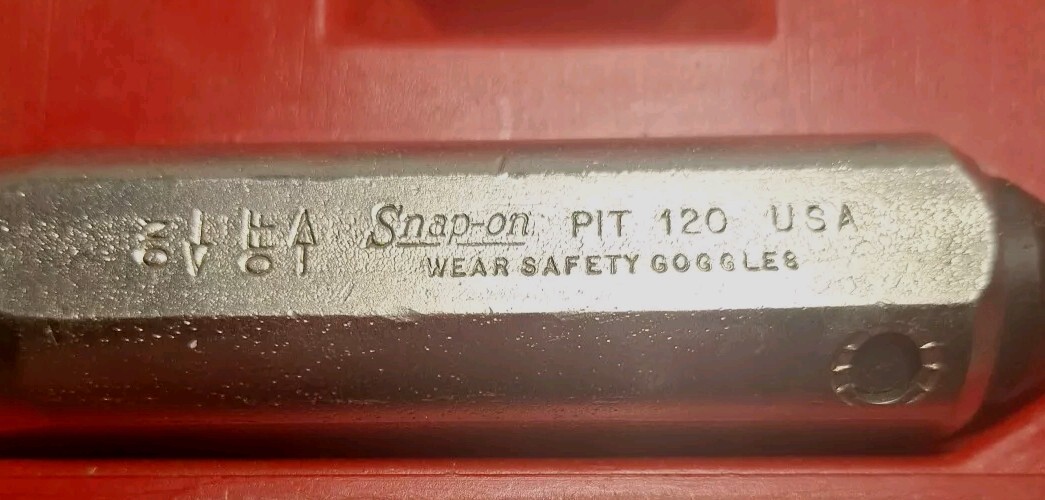 Snap on 3/8 Drive Impact Driver Set 8 PC 208PIT Flat Tip Phillips ...