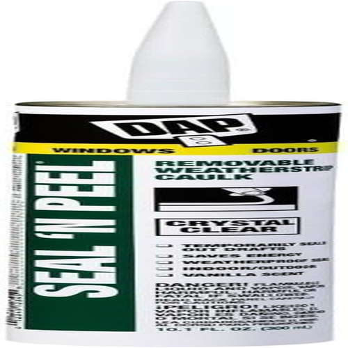 Dap 18354 Seal 'N Peel Removable Clear Caulk, 10.1-Ounce 12Pk 7445037272236| eBay