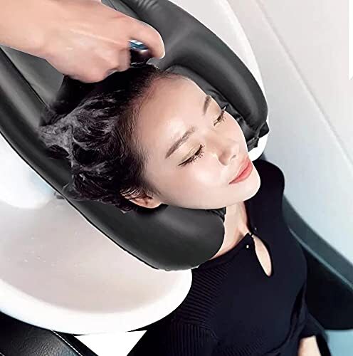 Inflatable Hair Washing Tray For Sink At Home Portable Shampoo Basin ...