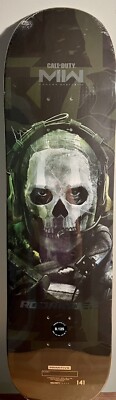 PRIMITIVE X CALL OF DUTY Skateboard Deck Paul Rodriguez “Ghost” 8.125 ...