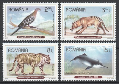 Romania 2017 Fauna, animals, birds 4 MNH stamps | eBay.de