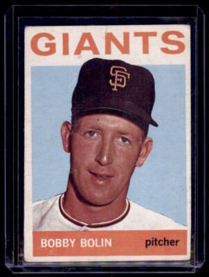 1964 Topps Bobby Bolin San Francisco Giants #374 2018 | eBay