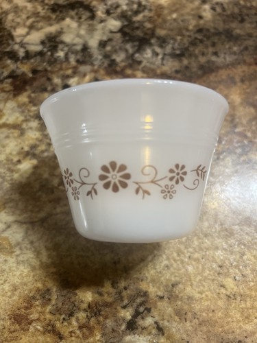 Dynaware Pyr-o-Rey Br. Daisy Custard Cups Vintage Lot of 7 $go to ...