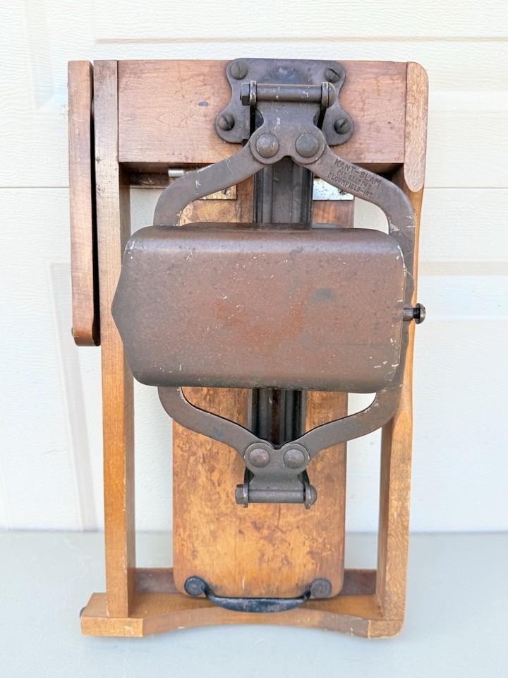 Antique Salesman Sample Kant Slam Spring Door Gate Hardware | eBay