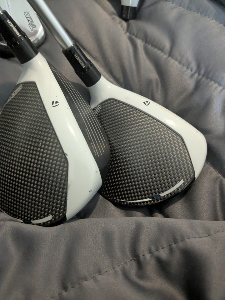 Right Taylormade Sim Titanium wood set.3,5 wood.15,19.stiff | eBay