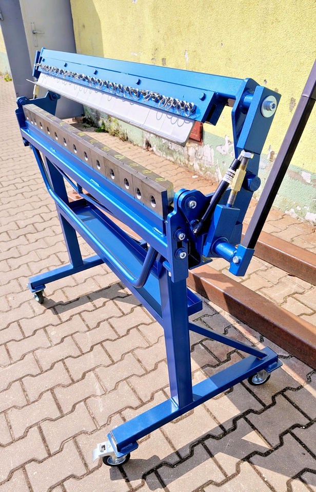 Sheet Metal Box & Pan Folder Segment Bending Folding Machine 1250 mm ...