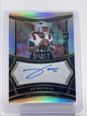 JOE MILTON III 2024 SELECT ROOKIE SIGNATURES SILVER PRIZM RC AUTO /399 ...