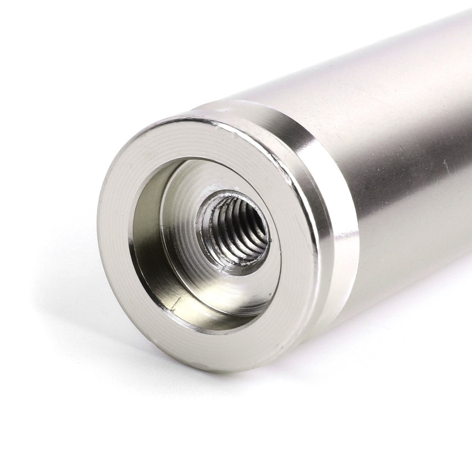 Gunmetal Silver Antenna 5.3" Bullet Style Radio Aerial For Universal ...