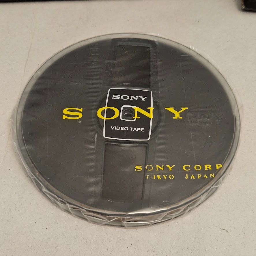 Vintage Sony V-32 Reel To Reel Tape For Helical Scan Video Tape ...