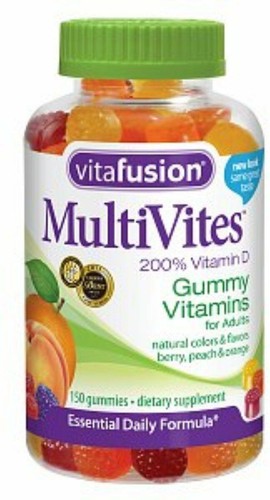 Vitafusion Multivites Adult Complete Essential Multivitamin Gummy 150ct ...