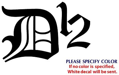 D12 Metal Music Rock Graphic Die Cut decal sticker Car Truck Boat ...