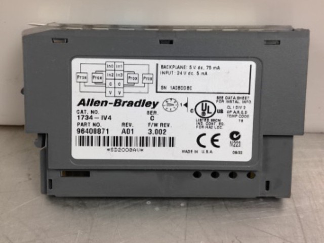 Allen-Bradley 1734-IE2V (1734-IV4) Analog Input Module for sale online ...