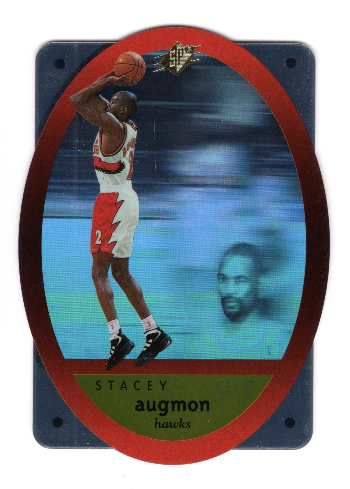 1996-97 SPx STACEY AUGMON CARD #1 **NM-MT** ATLANTA HAWKS | eBay