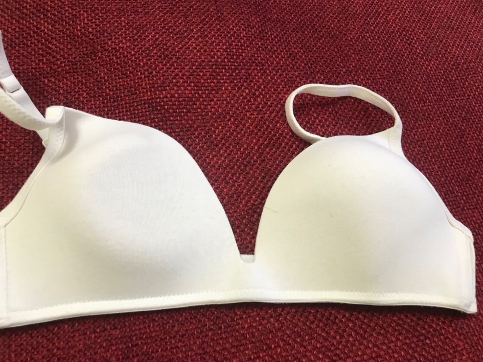 Bra Tezeni Size us 32b it2b 70b padded wirreless white | eBay