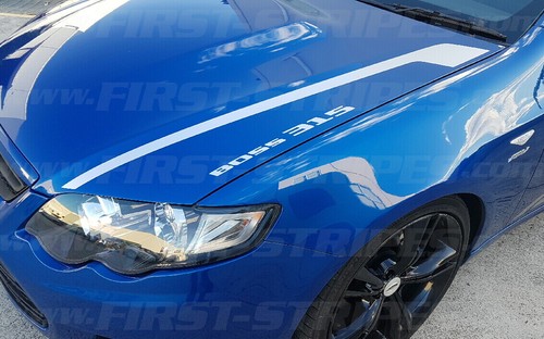 FORD " FG GS Mk2 " FALCON XR8 XR6 " Bonnet Stripes & Decals " BOSS 315 ...