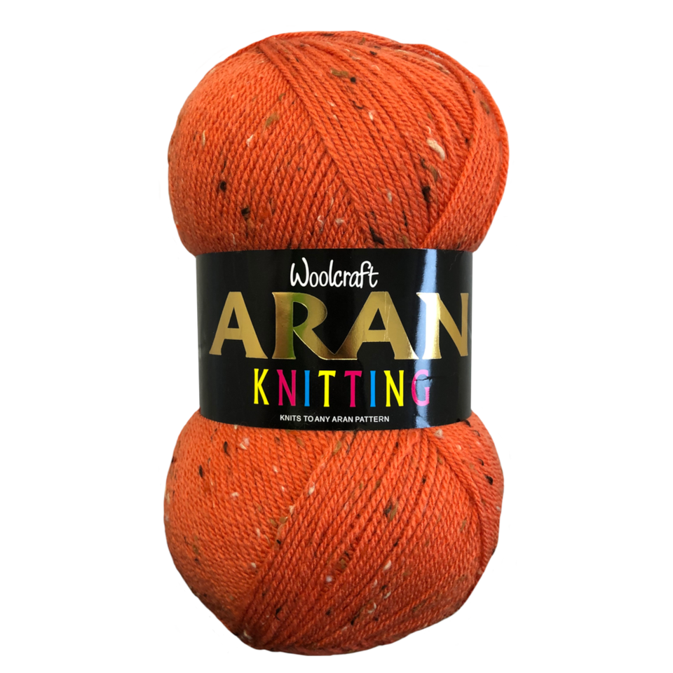 Aran Wool Woolcraft Aran 400g Knitting Yarn, Acrylic Or Wool Mix 40 ...