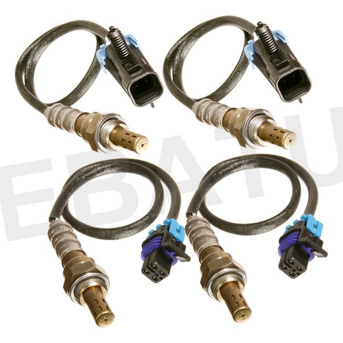 4Pcs Oxygen Sensor Upstream + Downstream For 2007 Cadillac Escalade ESV ...