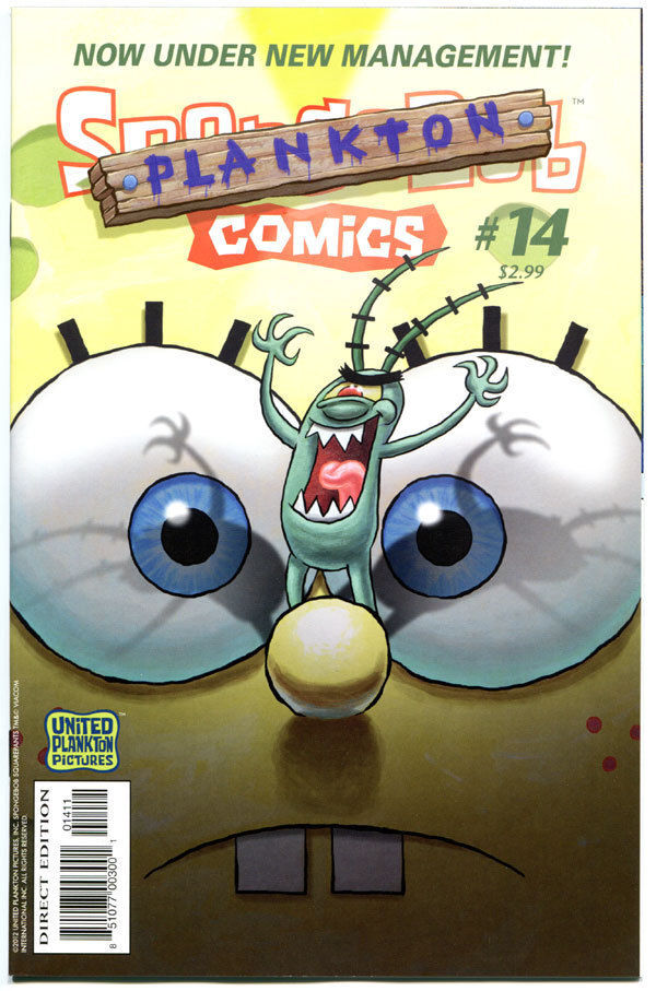 SPONGEBOB #14, VF/NM, Square pants, Bongo, Cartoon comic, 2011, more in ...