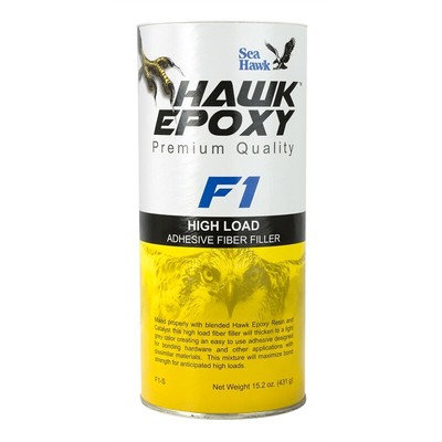 Hawk Epoxy F1-S High Load Adhesive Fiber Filler Small 15.2 Oz Boat | eBay