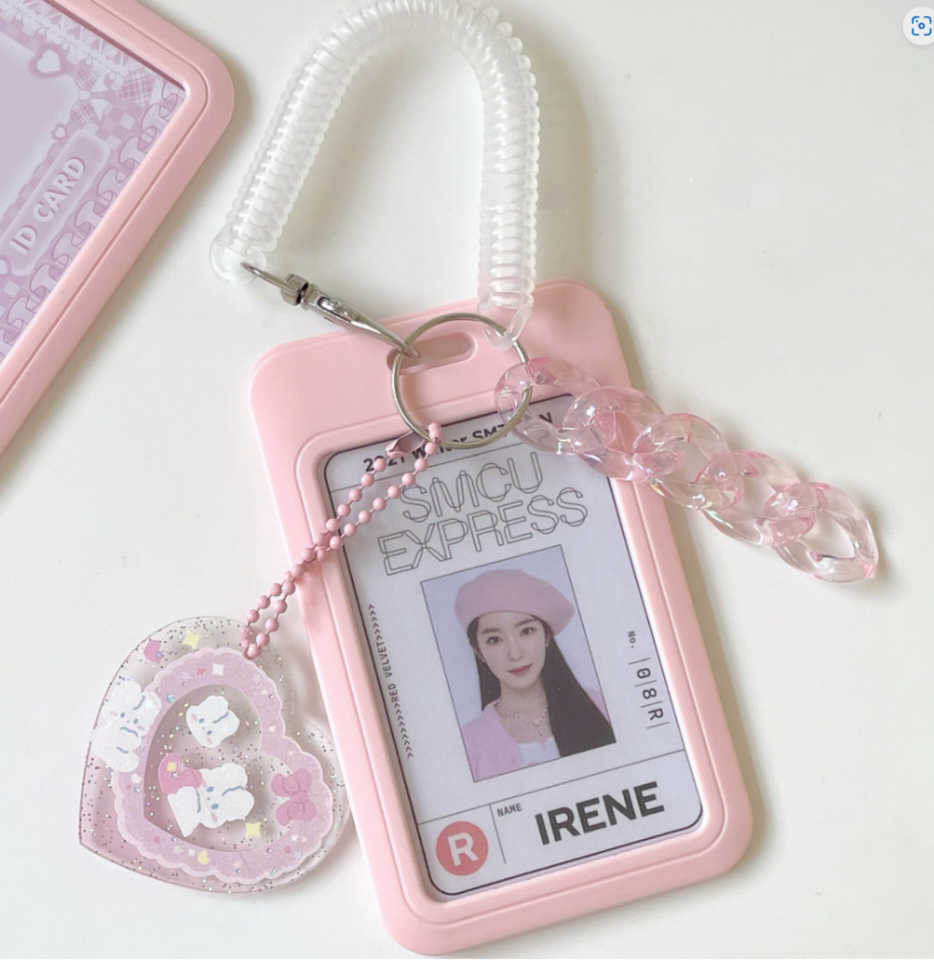 Kpop Idol Photo Album Name Swipe Card Photocard Opal Work ID Case ...
