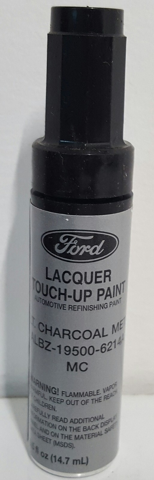 NOS OEM Ford Lacquer Touch Up Paint LT CHARCOAL MET ALBZ-19500-6214A MC ...