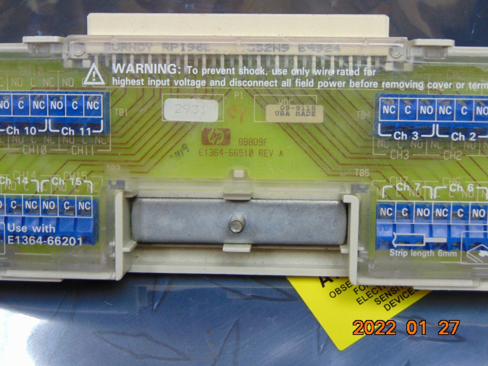 HP+75000+MODULE+E1364A+HP+E1364-66201+FORM+C+SWITCH+TL for sale online ...