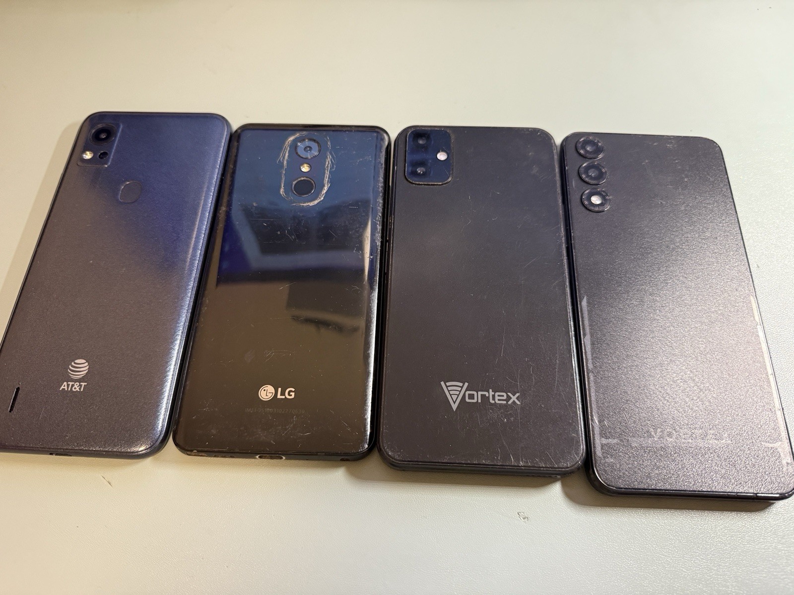 Lot of 4 Android Smartphones Parts Only LG Vortex | eBay