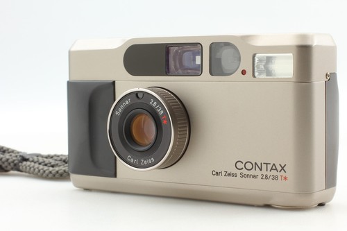 [Top MINT con cinturino] Contax T2 Titan 35 mm Silver Data Back Film ...