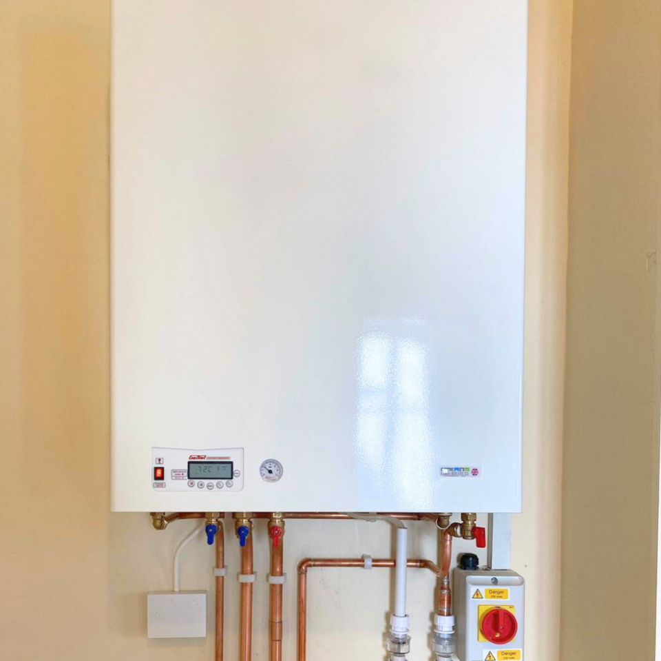 Electric Combi Boiler Central Heating for radiators or underfloor and ...