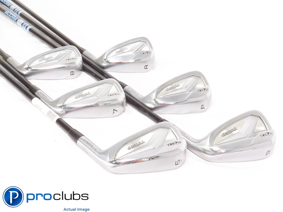 Nice HONMA TW757B 6-PW,AW IRON SET - Accra iS6 Regular Flex Graphite ...