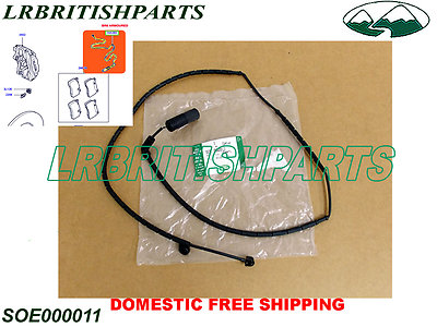 GENUINE LAND ROVER BRAKE PAD SENSOR REAR RANGE ROVER FROM 03 TO 05 ...